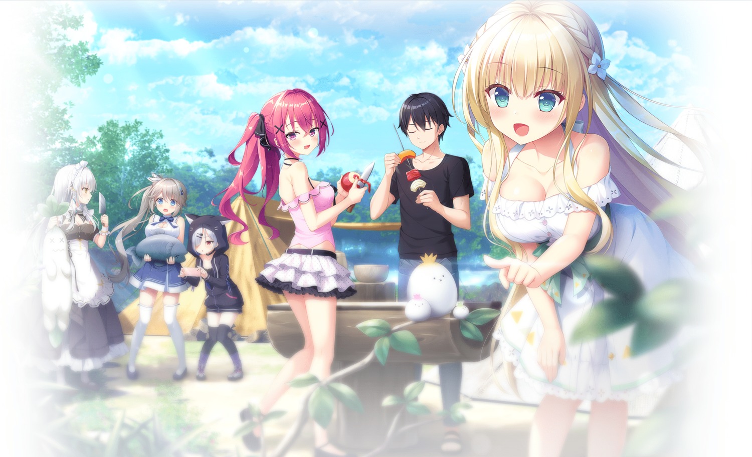 azarashi soft+1 ameto yuki nanohana kohina mugen no tír na nóg hoshiko sakuya iris murphy ...